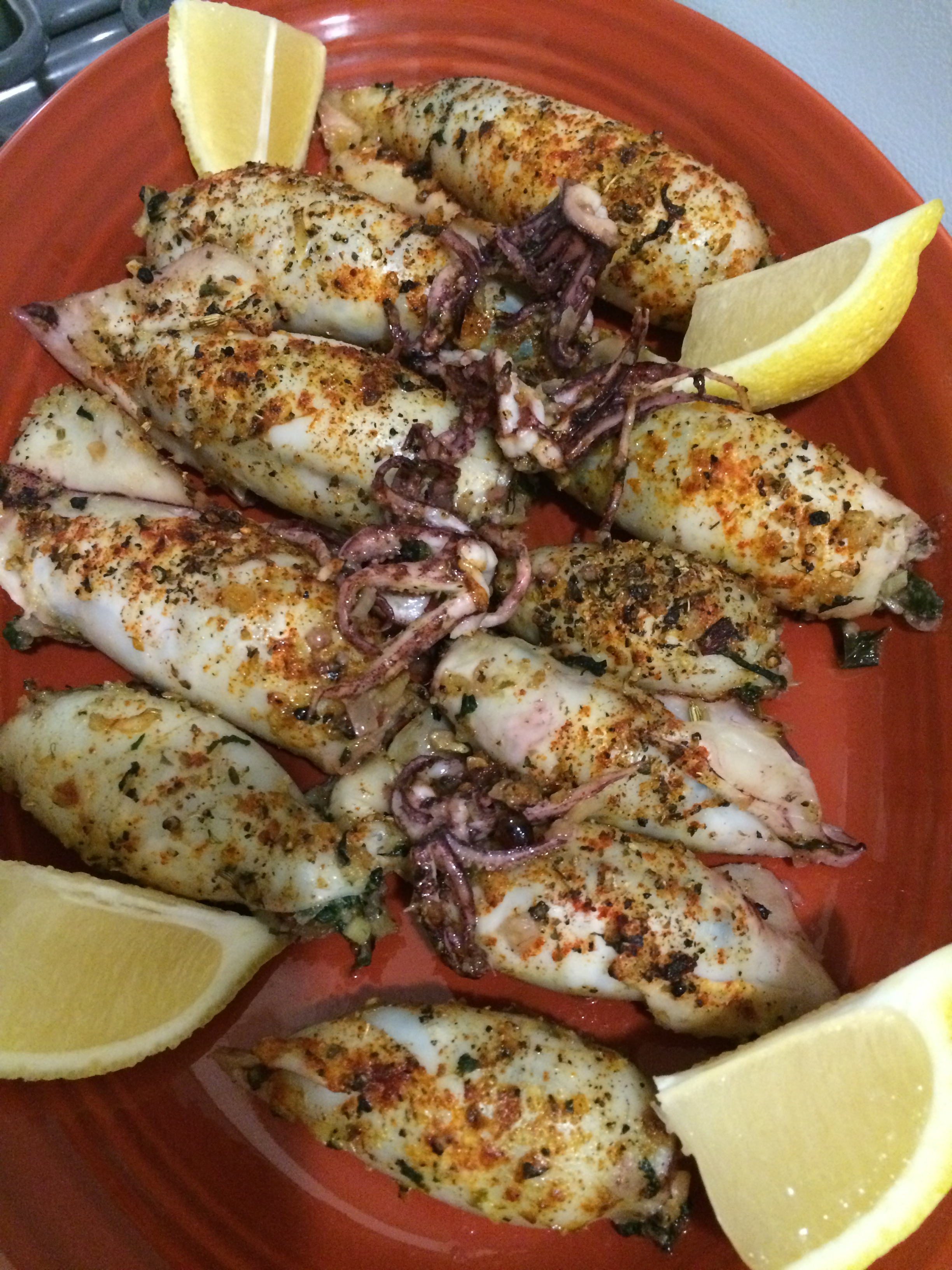 Where Sicily and Mendoza Meet: Stuffed Roasted Calamari and Perlita ...