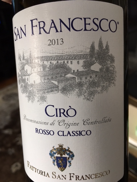 Three Cheers for Cirò DOC – The Swirling Dervish